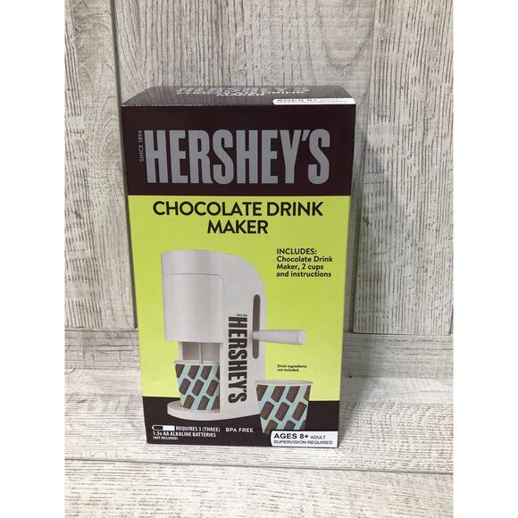 Hersheys | Dining | Hersheys Chocolate Drink Maker White Drink Tumbler ...